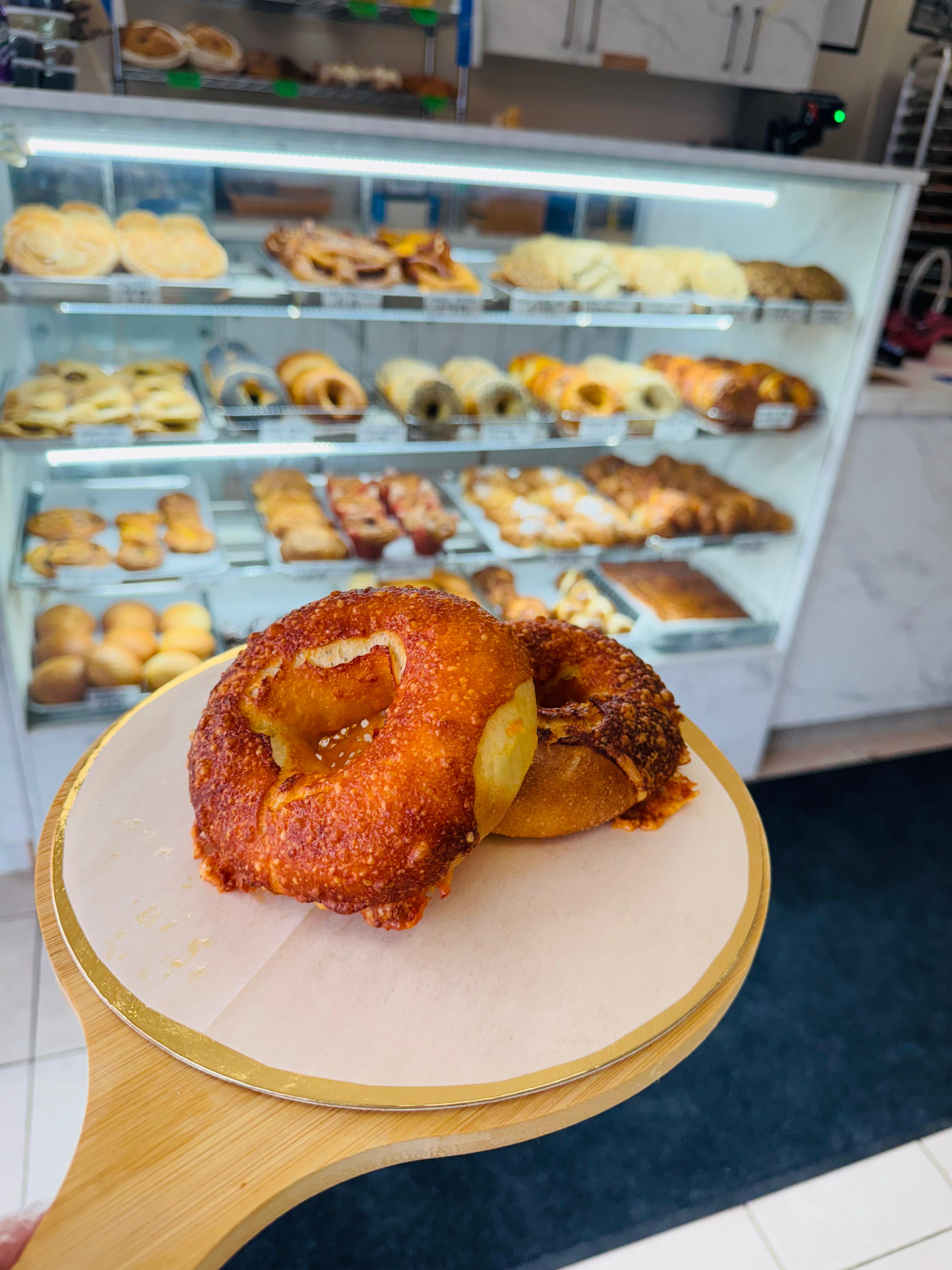 Cheese Bagel – AP Bakery, Brantford